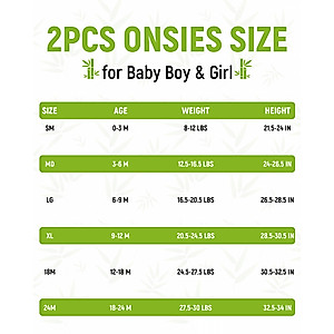 DEFAHN 2PCS Bamboo Baby Rompers Unisex Onsies Solid Short Sleeve Baby Bodysuit 3-6 Months Black