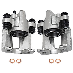 DRIVESTAR 184604 184605 Left & Right Rear Brake Calipers for 1995-2002 Ford Explorer, 1998-2002 Ford Ranger, 1997-2001 Mercury Mountaineer, OE-Quality New Brake Caliper Pair, Disc Brake Caliper