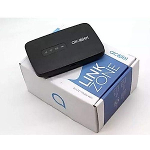 Alcatel Link Zone Wi-Fi Hotspot with 4G LTE Global Capabilities (insert a SIM Card), Mobile WiFi Hotspot - USA, Latin, Caribbean, Europe (Renewed)