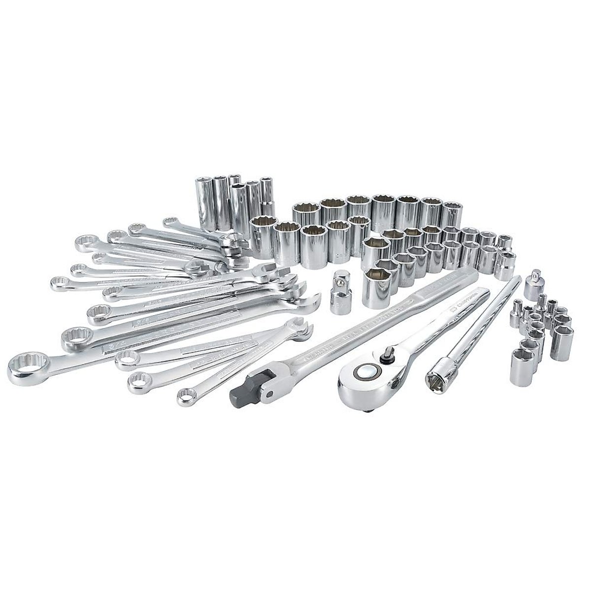 CRAFTSMAN Mechanics Tool Set, SAE/Metric Socket Set, with Soft Storage Case, 66-Piece (CMMT12020)