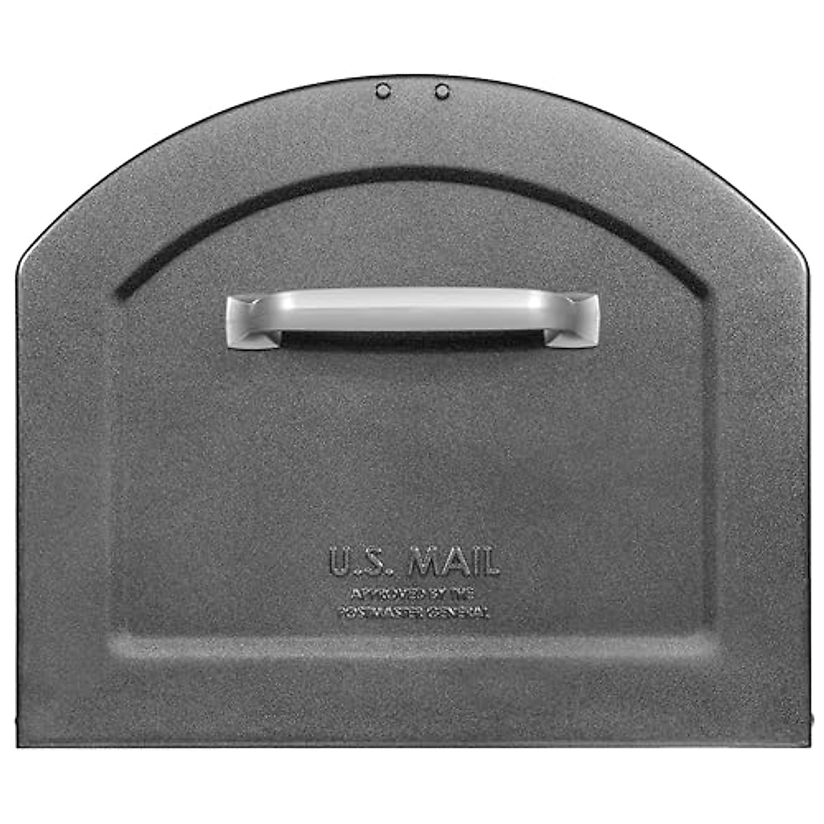 Architectural Mailboxes 950020P-10 Centennial Post Mount Mailbox, Extra Large, Pewter