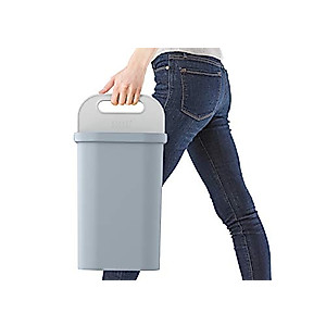 Joseph Joseph 30109 GoRecycle 14-liters (3.7 US Gallons) Recycling Portable Caddy, Small, Blue