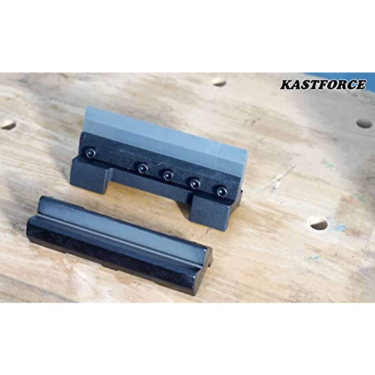 KASTFORCE KF5012 6 Inch 150 mm Vise Mount Metal Brake Bender Attachment Bending Max Capacity 14 Gauge 2mm Mild Steel 1/8" Aluminum