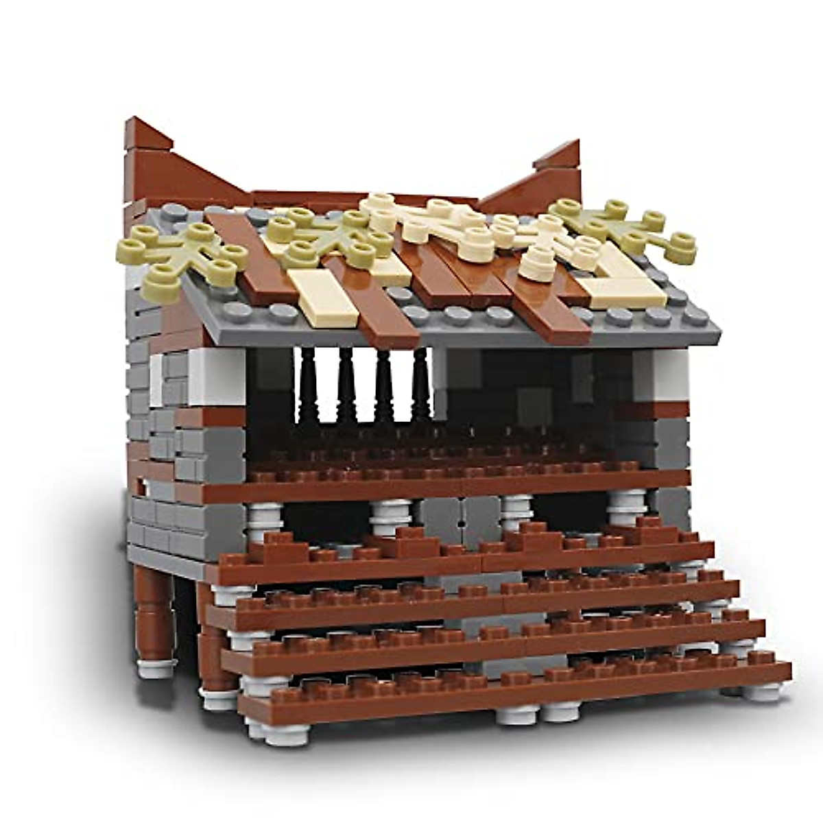 New Model Building Blocks City Farm Animals Building Blocks for Kids MOC Bricks Parts Chicken Coop Hen House Toys for Children Boy Girl DIY Gifts (Chicken coop)…