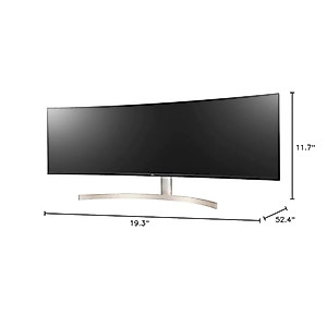 LG 49'' 49BL95C-WY IPS Dual QHD UltraWide™ Curved Monitor (5120x1440) with HDR10, USB Type-C™, 10W Speakers, & PBP, 3PBP / Dual Controller
