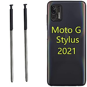 2 Pack Stylus Pen Stylus Pen Replacement for Motorola Moto G Stylus 2021 XT2115 All Verison S Pen Black, Not for G Stylus 5G(2021)