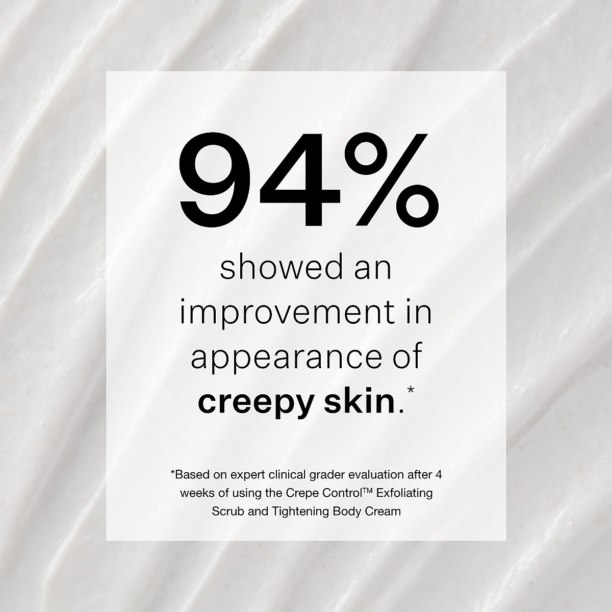 StriVectin Tighten & Lift Crepe Control Exfoliating Body Scrub, Targets Crepiness and Rough, Dull Skin, 5 Fl Oz, white