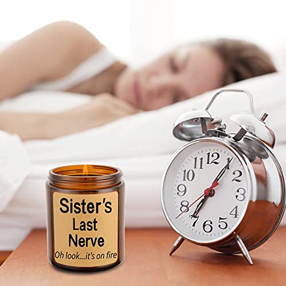 Sisters Gifts from Sister Birthday Gifts from Sister Candle, Christmas Day Gifts for Sister, Best Sister Birthday Gifts for Sister from Brother, Big Sister, Little Sister