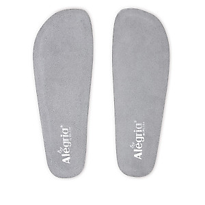 Alegria Women's Classic Replacement Arch Support Footbed Grey 7-7.5 M US