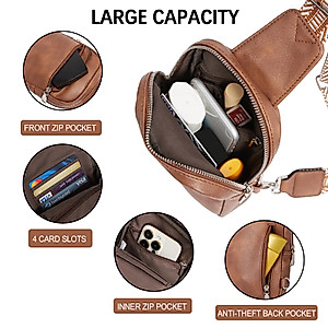 CLUCI Backpack Purse for Women + Small Sling Bag