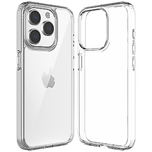 Clear Shockproof Phone Case for iPhone 14 Pro Max, Glass Shatterproof Protection and Camera Lens Protection Gift (for iPhone14 Pro Max)