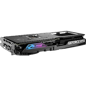 MSI Gaming GeForce RTX 4070 12GB GDRR6X Extreme Clock: 2625 MHz 192-Bit HDMI/DP Nvlink TORX Fan 4.0 Ada Lovelace Architecture Graphics Card (RTX 4070 Gaming X Slim 12G)