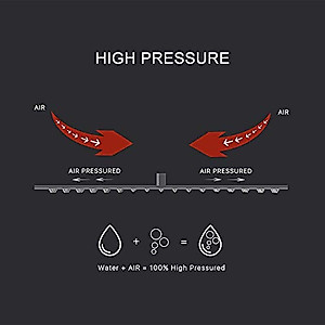 KOJOX 12 Inch Matte Black Shower System with High Pressure Rain Shower Head, Handheld Shower head, Bathroom Luxury Mixer Shower Combo Set Wall Mounted Shower Faucet Rough-in Valve and Trim Kit