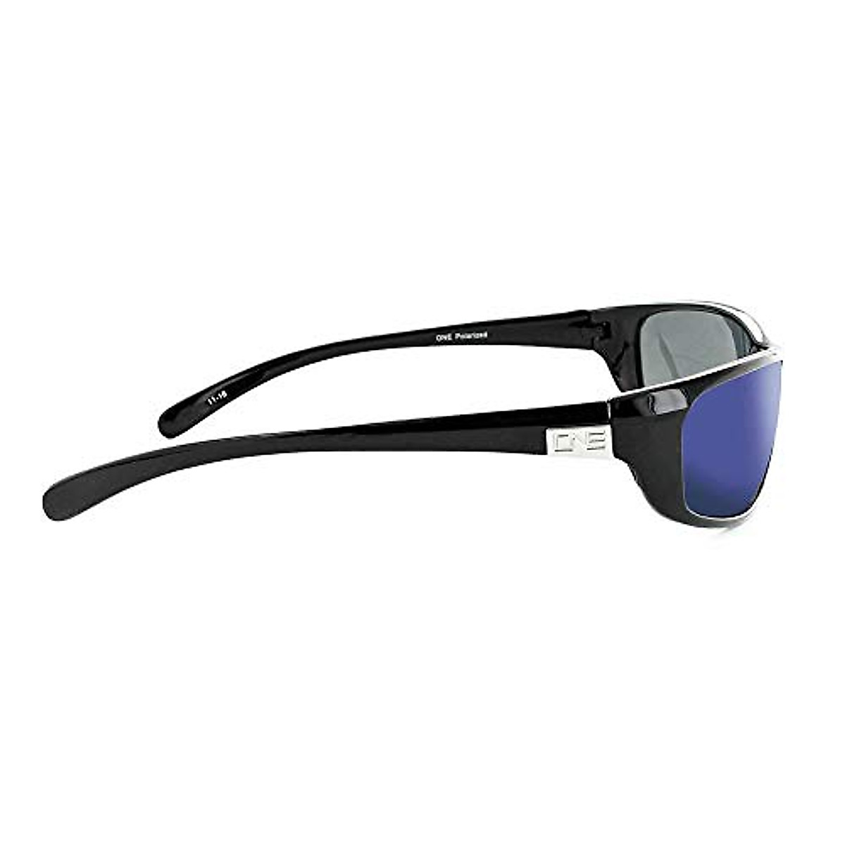 Optic Nerve - 2022 Premium & Affordable Polarized Sport Sunglasses for Men/Women, Backwoods Edition with Shiny Black Frame/Smoke Lens