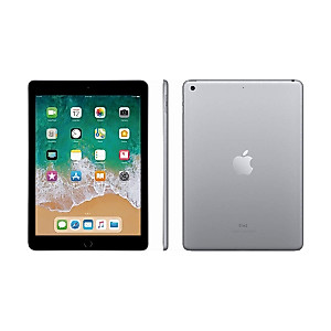 Apple 9.7" iPad (Early 2018, 32GB, Wi-Fi Only, Space Gray) MR7F2LL/A,Gray
