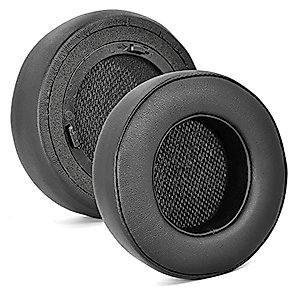 Virtuoso XT Thicker Earpads - Replacement Ear Cushion Compatible with Corsair Virtuoso RGB Wireless SE Gaming, Softer Leather,High-Density Noise Cancelling Foam, Added Thickness (Black Thicker)