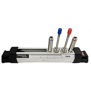 VTSYIQI Digital Ultrasonic Flow Meter Sensor Transducer HS-HT High Temp Small Bracket Sensor for Transit Time Ultrasonic Flow Meter TUF-2000H