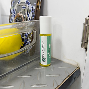 Dog Fashion Spa Dog Anxiety Relief Natural Oil, a Gentle Touch When Most Needed. Ideal for Thunder Storms, Separation Anxiety, When Travel, Even Before Sleeping and Relaxing