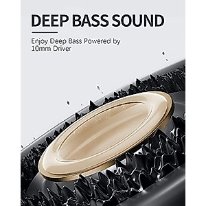 GOSCIEN Ear Buds Wireless Bluetooth Earbuds 50Hrs Playtime Bluetooth 5.1 with Wireless Charging Case IPX7 Waterproof Wireless Bluetooth Earphones with Earhook for Sports