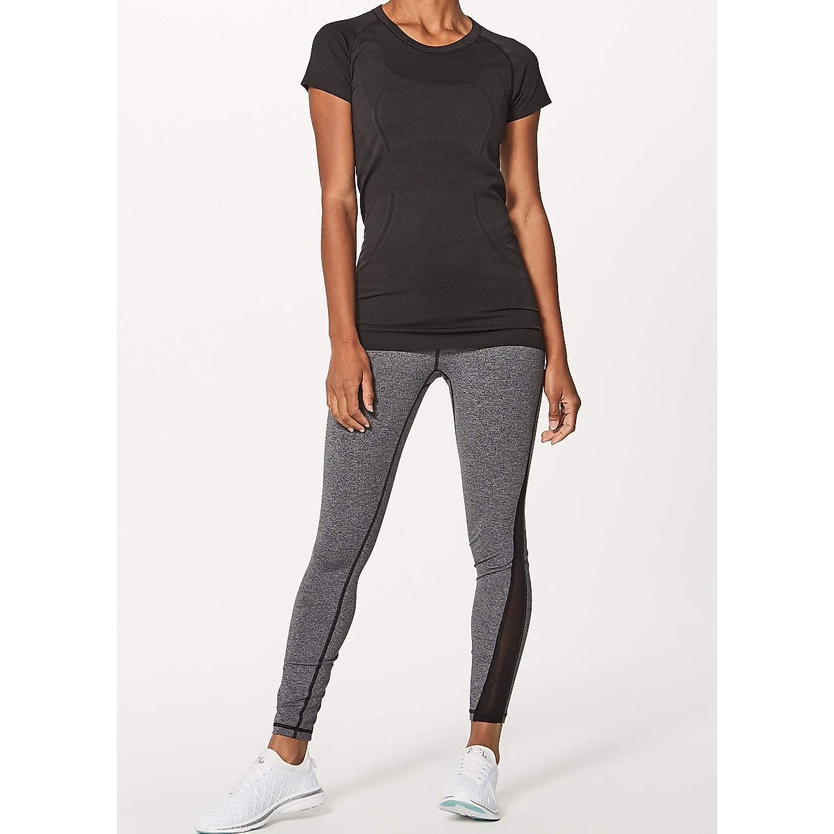 lululemon Swiftly Tech Short Sleeve Crew (Black, 8)