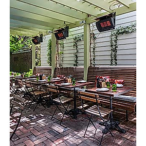 Bromic Tungsten Smart-Heat Natural Gas, NG, Outdoor, Patio Heater, 300 Series, 23,600 BTU, BH0210001-1