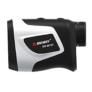 Golf Rangefinder Telescope 6X Laser Ranger Finder with Golf Slope, Rechargeable Range Finder for Hunting Shooting Golfing 756 Yards, Laser Rangefinder with Flag Pole Locking Vibration