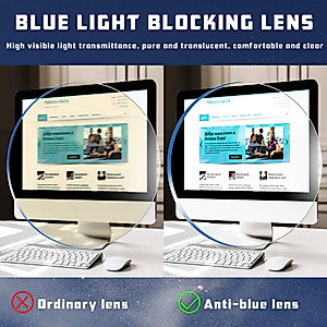 Predrox Crystal Clear Soprano Lenses Replacement Compatible With BOSE Sunglass