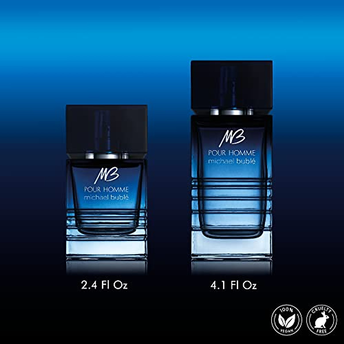 Pour Homme by Michael Bublé Fragrances, 4.1 Fl Oz | Eau de Parfum better than Men’s Cologne | Peppercorn, Grapefruit, Cashmere, Musk | Men’s Perfume | Modern, Soulful, Fresh | Vegan & Cruelty Free