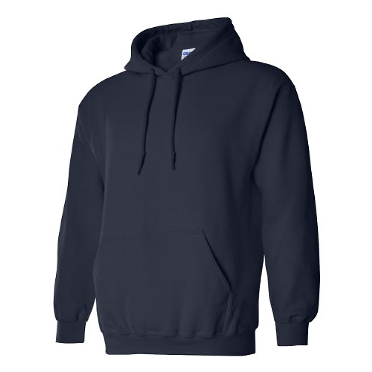 Gildan Blank Hoodie - Hooded Sweatshirt - Unisex Style 18500 Adult Pullover Navy