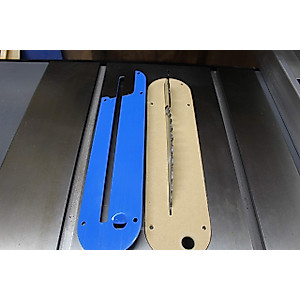 ZEROSERT Zero Clearance Table Saw Inserts w/DADO for Delta - 36-725, 36-725T2, 36-5152, 36-5000, 36-5000T2 Table Saws (3-Pack)