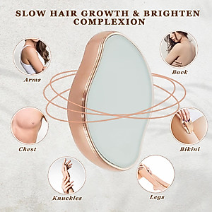 RANDMA Crystal Hair Eraser - Epilator Painless Magic Crystal Hair Remover For Women and Men