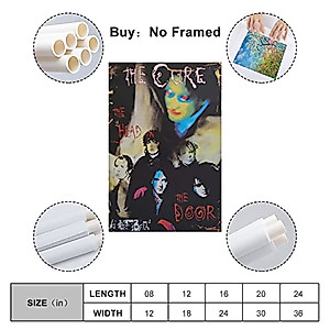 VMSM 80s Rock Band retro music posters for room aesthetic album cover the Head on Door Canvas Art Poster And Wall Print Bedroom Decor 12x18inch(30x45cm)