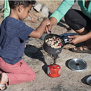 MSR 1.3 Liter Nonstick Ceramic Coated Solo Camping Cook Pot Black