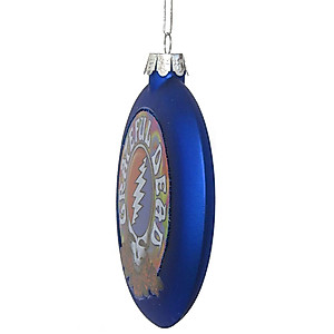 Kurt Adler GD4143 Grateful Dead Ornament, 100mm, Blue for Christmas