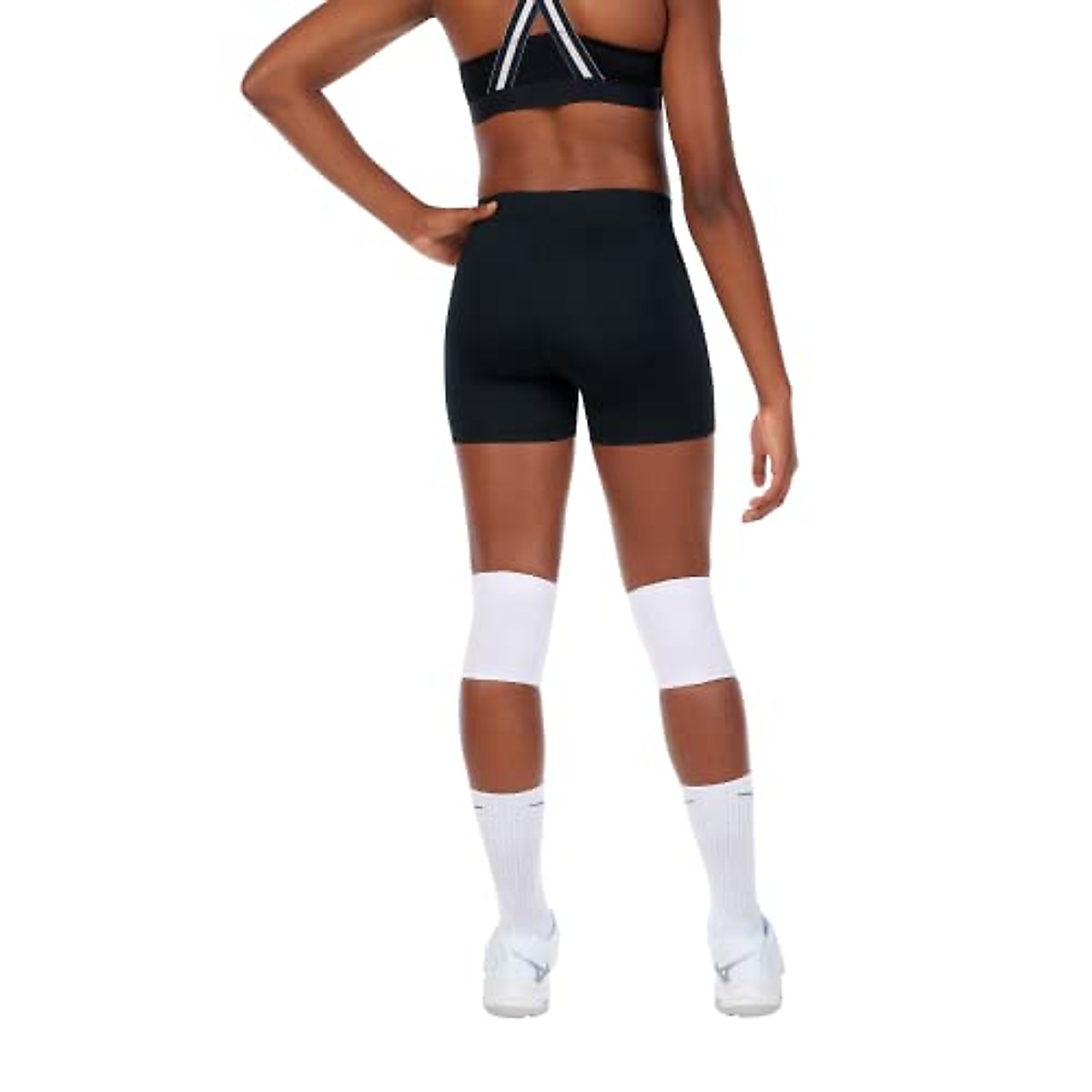 Mizuno Girls' Vortex V2 Volleyball Short, Navy, Large