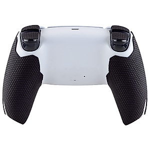 eXtremeRate PlayVital Anti-Skid Sweat-Absorbent Controller Grip for ps5, Professional Textured Soft Rubber Pads Handle Grips for ps5 Controller with Shoulder Button Trigger Stickers - Mecha Edition