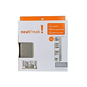 neatfreak 07750 PAT072-004 Closet Organizer, Grey