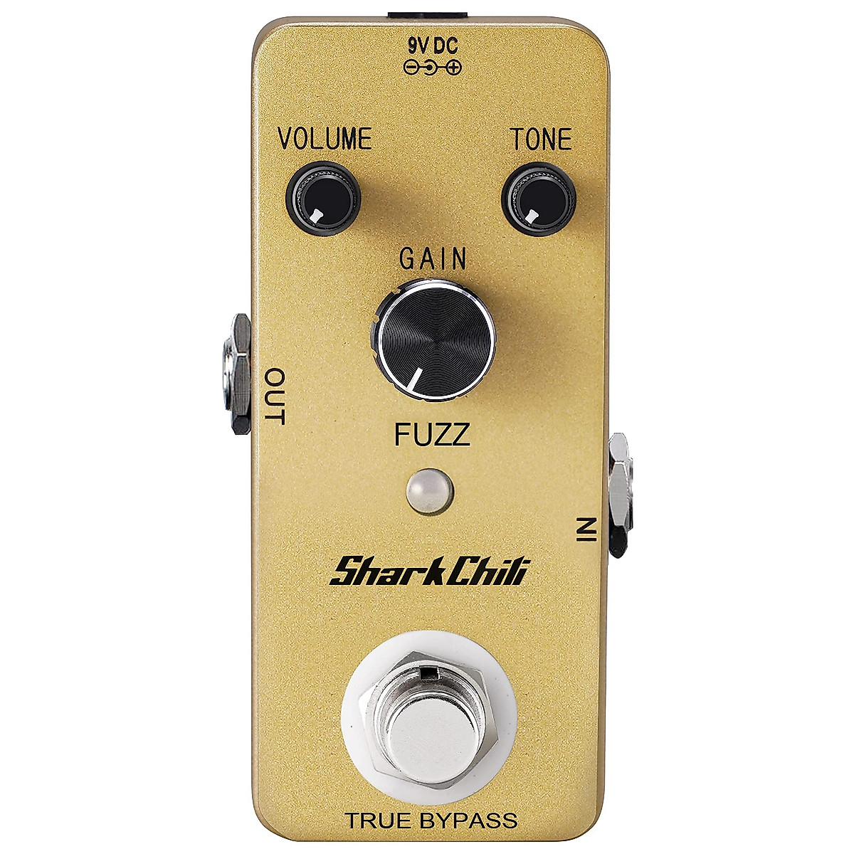 SharkChili Fuzz Single Effect True Bypass For Electric Guitar Overdrive (without power supply)