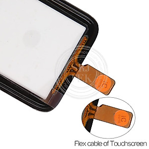 A-MIND For Apple Watch Series 3 Screen Replacement S3 38MM/42MM LCD G-PS+Cellular Touch Screen Digitizer Glass For Apple Watch3 Pantalla Sensor Panel Lens Repair Parts Kit with Free Tools (42MM)