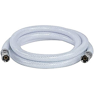 Certified Appliance Accessories Ice Maker Water Line, 2 Feet, Polyester-Reinforced PVC, White