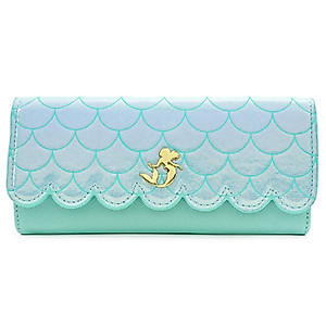 Loungefly Disney Ariel The Little Mermaid Faux Leather Saffiano Wallet - WDWA0930