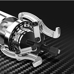 DURATECH 3-Inch 3-Jaw Gear Puller, Removal Tool for Gears, Pulleys, Bearings and Flywheels, Fully Assembled, CR-V Steel