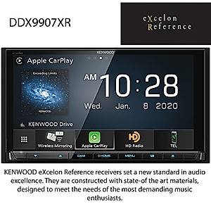 Kenwood DDX9907XR 6.8" CD/DVD Receiver w/Apple CarPlay and Android Auto