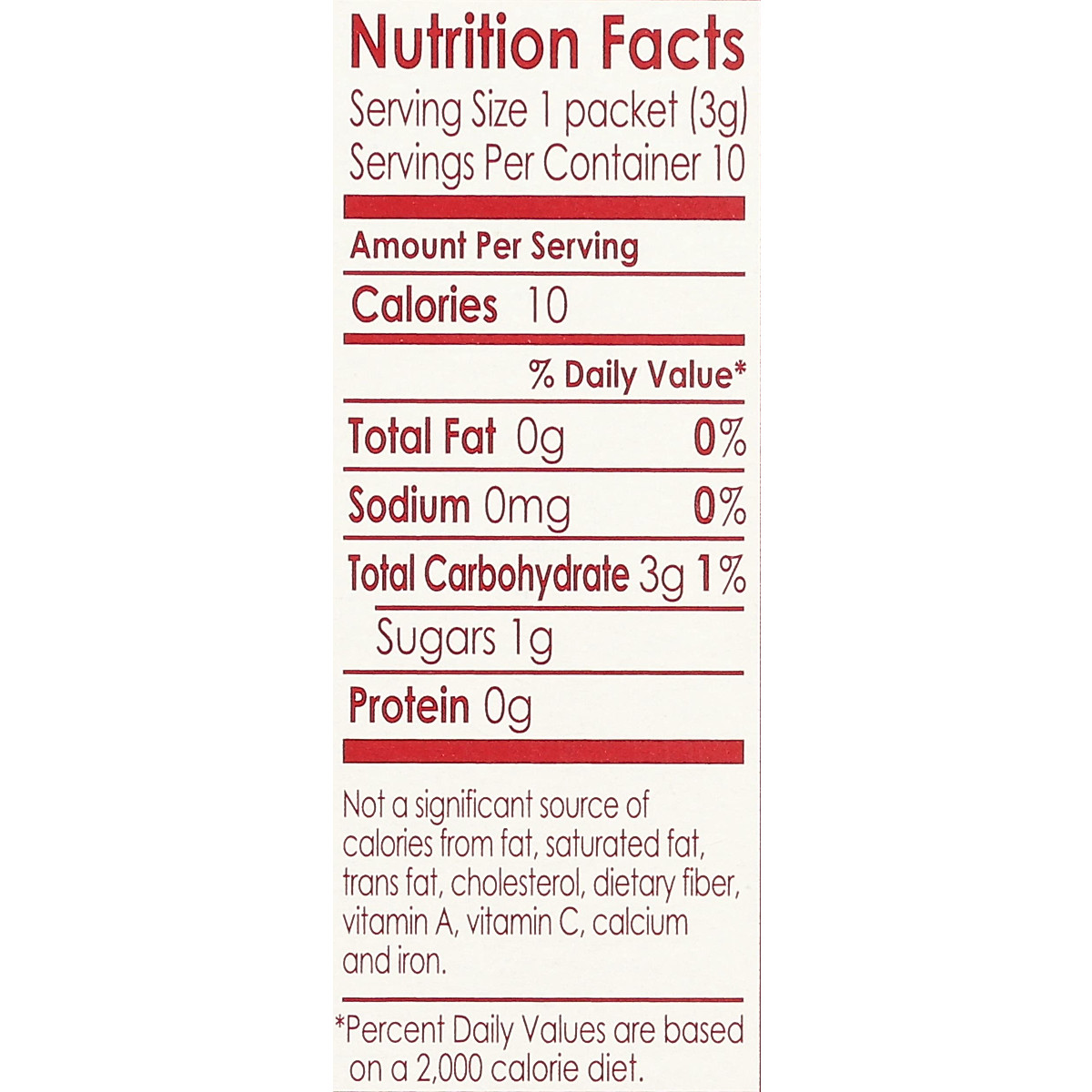 True Lemon Raspberry Lemonade Drink Mix, 10 Count