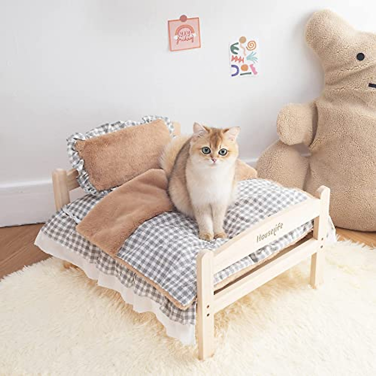 Houselife Pro Dog Grooming Kit - 2.5L Dust Cup Pet Grooming Vacuum - Black