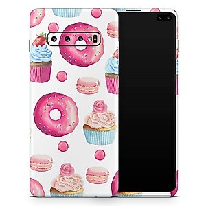 DesignSkinz Yummy Galore Bakery Treats Protective Vinyl Decal Wrap Skin Cover Compatible with The Samsung Galaxy S20 (Screen Trim & Back Glass Skin)