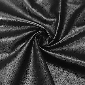 HAPYLY Set of 2 PU Leather Sofa Armrest Cover Anti-Slip Waterproof Furniture Armrest Protector Armchair Slipcovers for Recliner Sofa Chairs (Black)