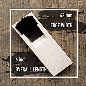 SUIZAN Japanese Wood Block Plane Kanna 1.7 Inch (42mm) Hand Planer Japanese Woodworking tools