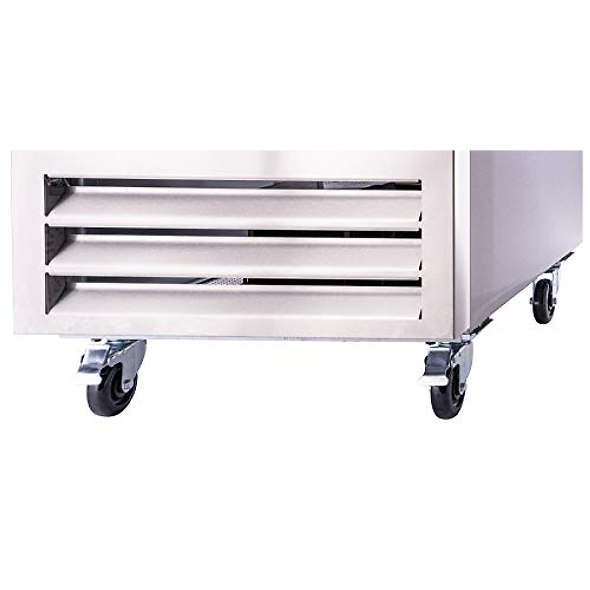 Kelvinator KCHRI27R1DRE 26 3/4" One Section Reach in Refrigerator, Silver