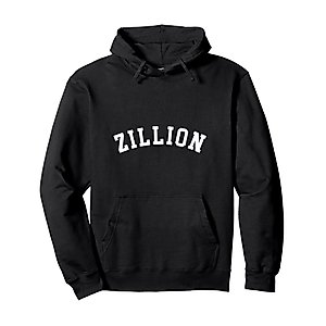 Barstool Sports Zillion Beers College Style Pullover Hoodie